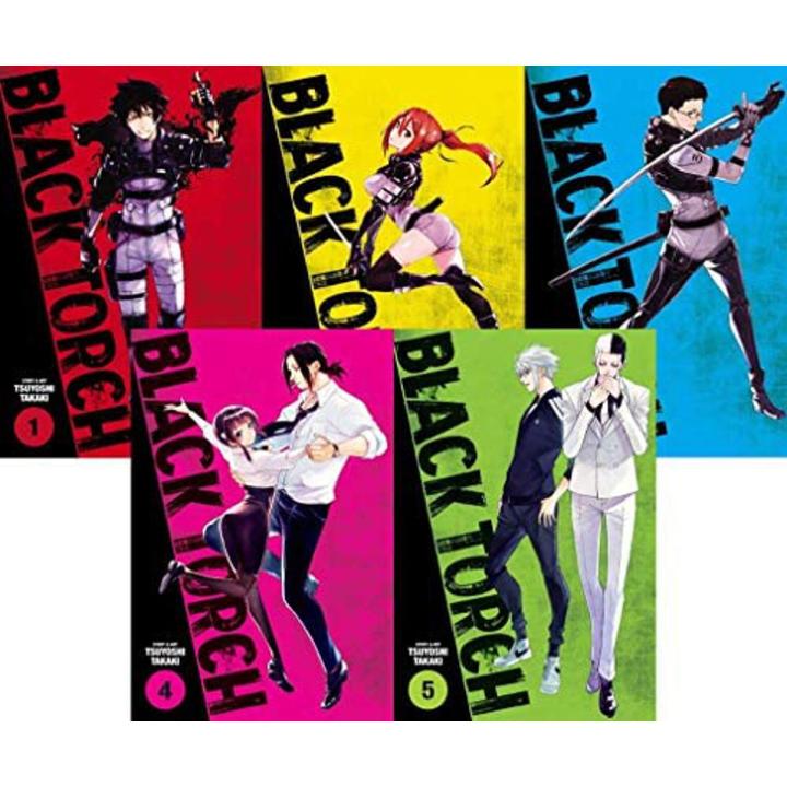 Black Torch Manga Vol. 1-5 Paperback January 1, 2019(premium quality ...