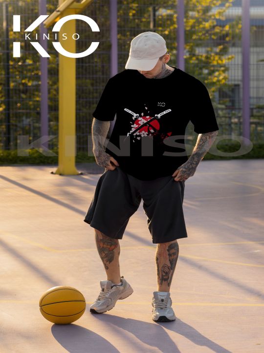 Demon Slayer T-Shirt - Double Sword - Anime T-Shirt for Men in Dhaka ...