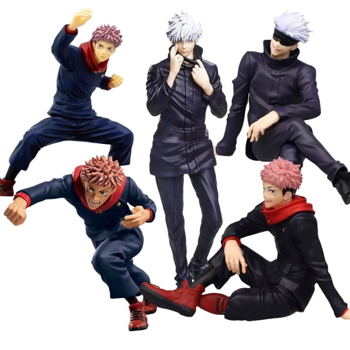 5 Styles Jujutsu Kaisen Figure Itadori Yuji Action Figure Gojo Satoru ...