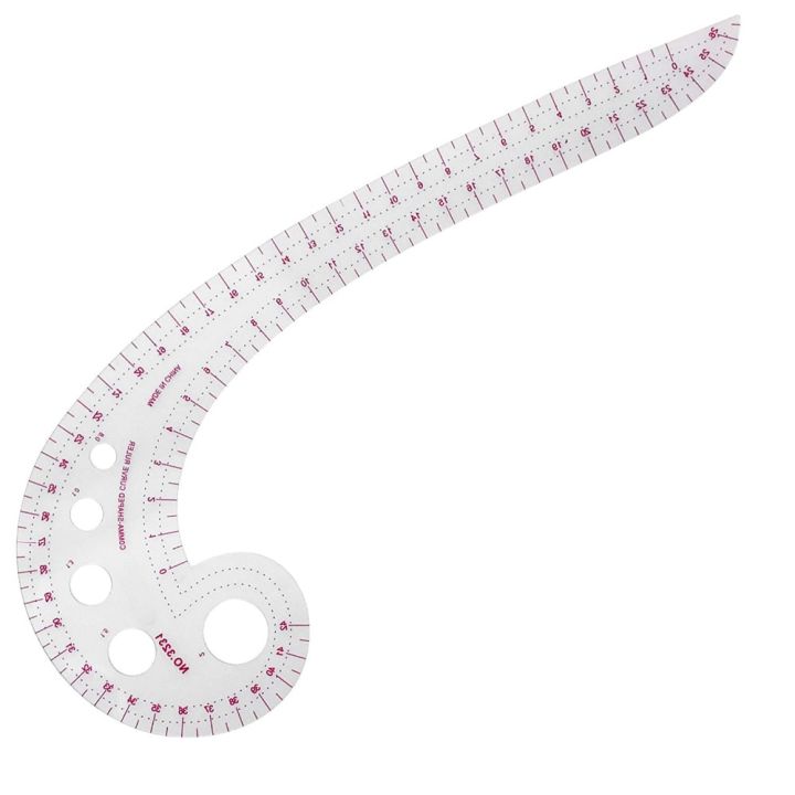 XRHYY Designer Tailor Long Comma Shaped Plastic Curve Ruler Spline ...