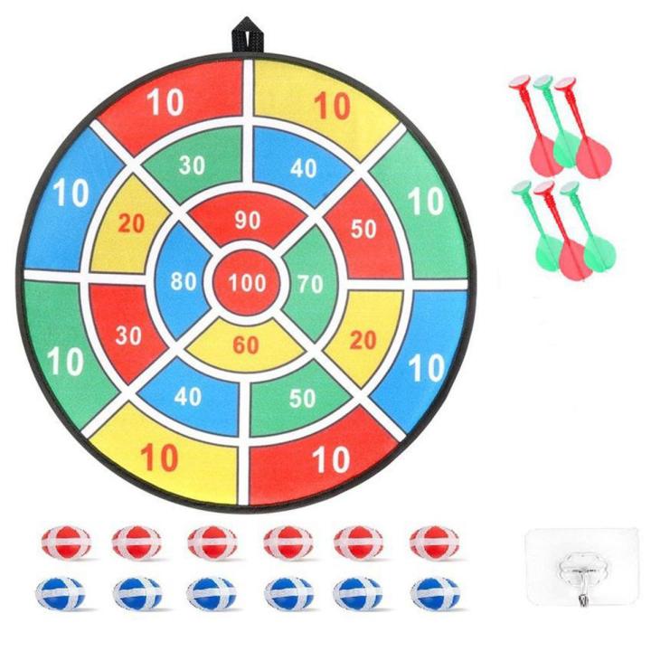 Children's Sticky Ball Dart Board Child Safety Indoor And Outdoor Toys ...