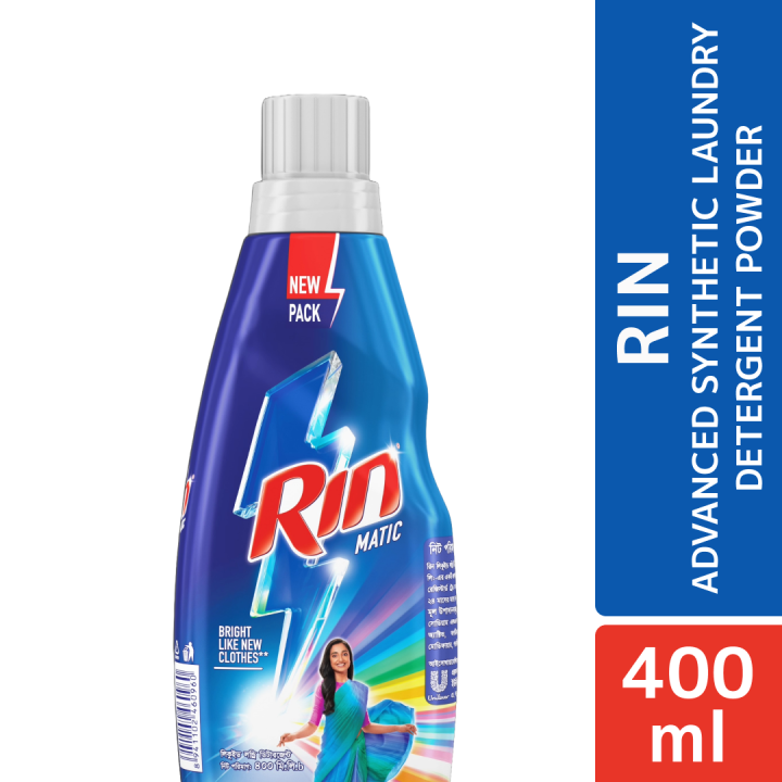 Rin Liquid Detergent 400ml | Daraz.com.bd