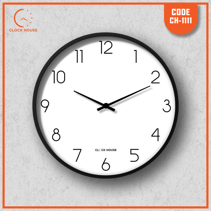 Clock House BD Classic Wall Clock White color | Daraz.com.bd