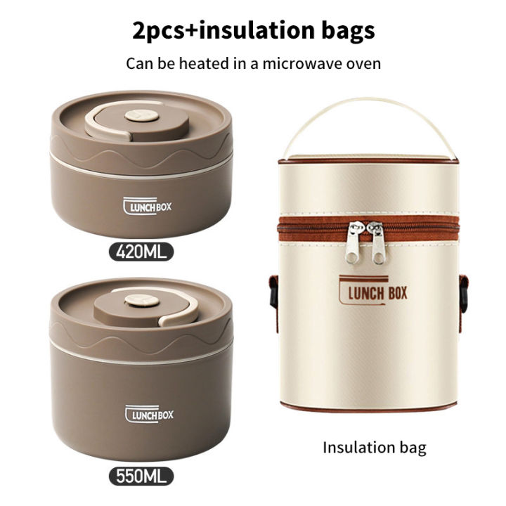 304 Stainless Steel Bento Lunch Box Set Keep Warm Container With ...