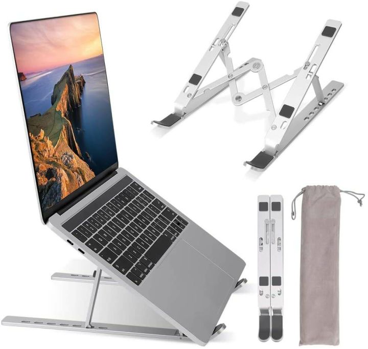 Laptop Stand Adjustable Portable Computer Riser Tablet Elevator for ...