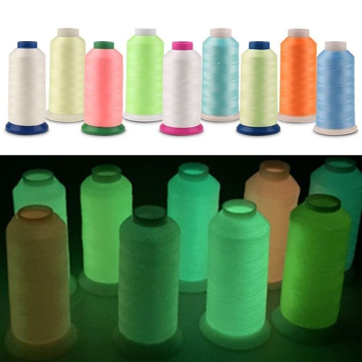 【Value Bundle】 1000 Yards New Crafts Handmade Embroidery Luminous ...