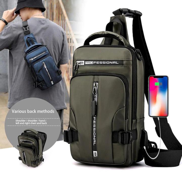 Superb Multipurpose Using Sling Bag For Men & Women Waterproof Backpack ...