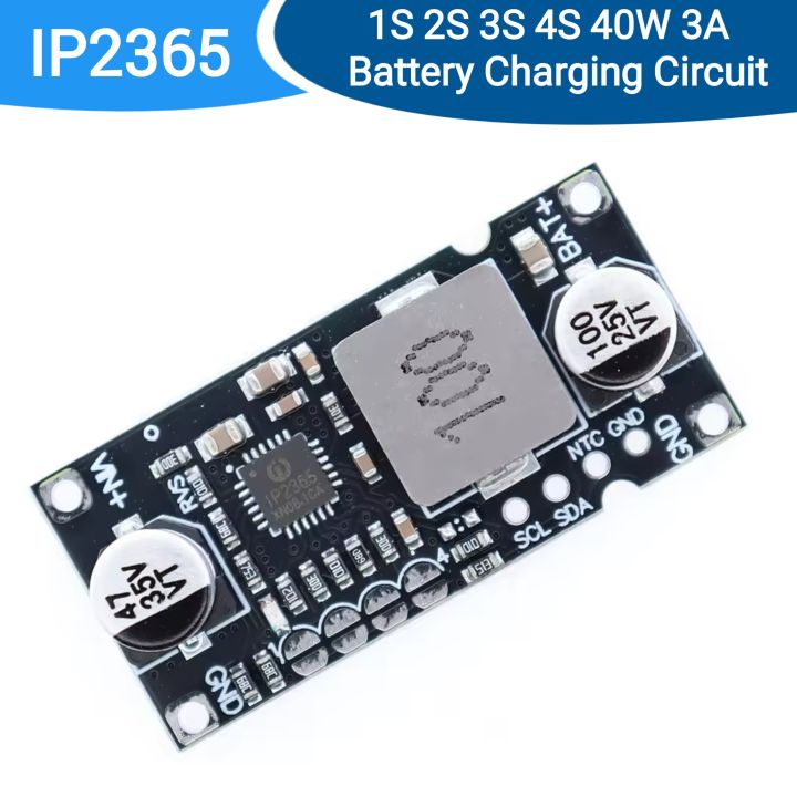 1S 2S 3S 4S 5V-26V 3A 40W IP2365 Lithium Batery Charging Step-Down ...