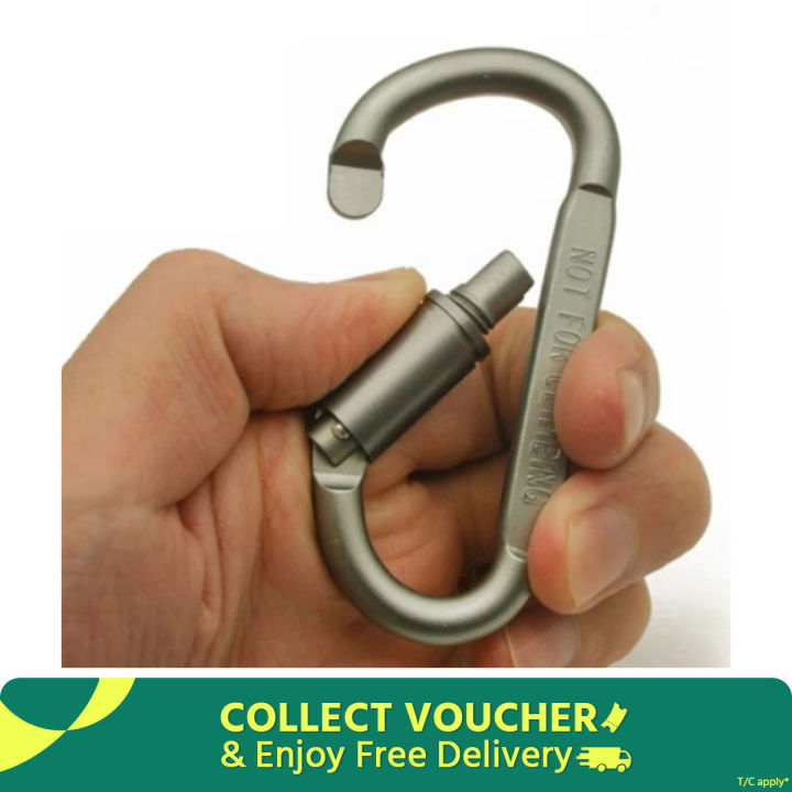 Super Strong Aluminum Alloy D Ring Hook Clip - Heavy-duty and Versatile ...