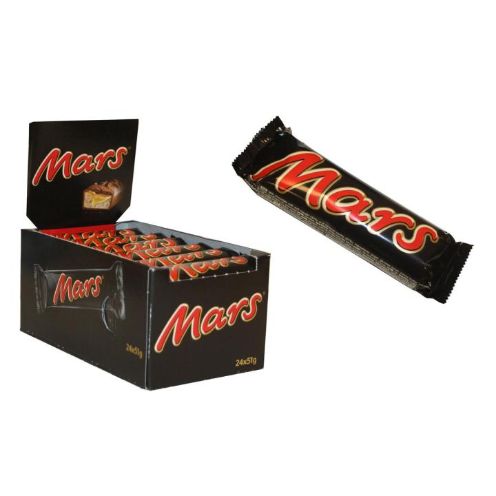 Mars Chocolate Flower Box 24 Peace-51 Grams Each | Daraz.com.bd