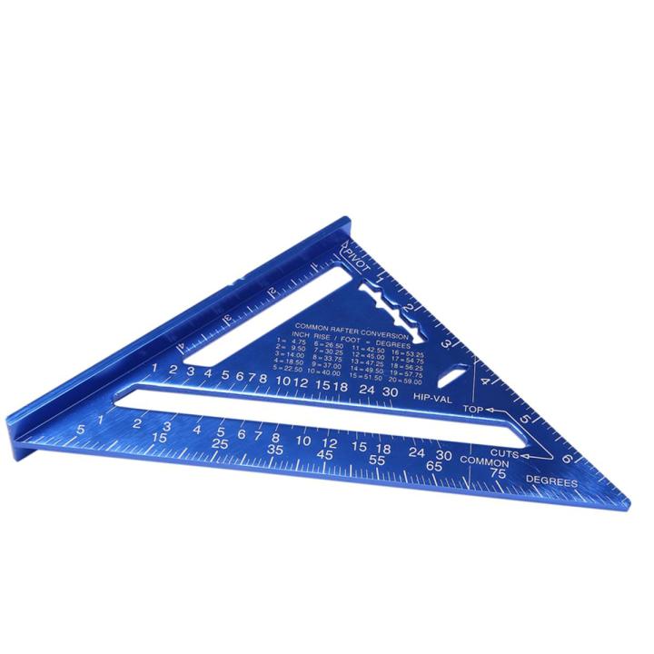 【Exclusive Online Deals】 New 90 Degree Triple-cornered Ruler Aluminum ...