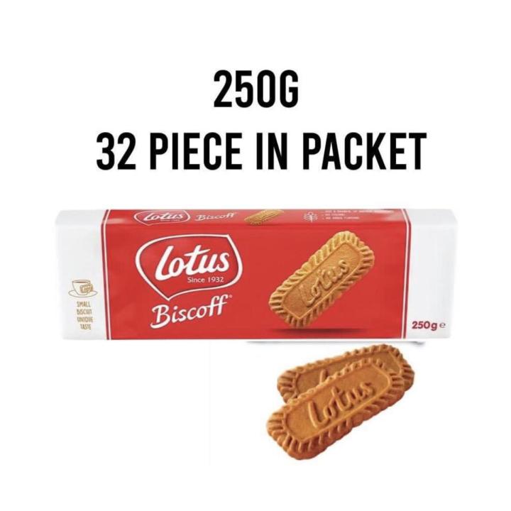 Lotus Biscoff Caramelised Biscuits 250g | Daraz.com.bd