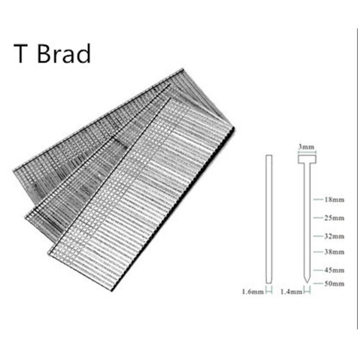 T25 2500 Pcs High-quality Nail Pin 1.x1.0mm Air Brad Nailer Wire Refill ...