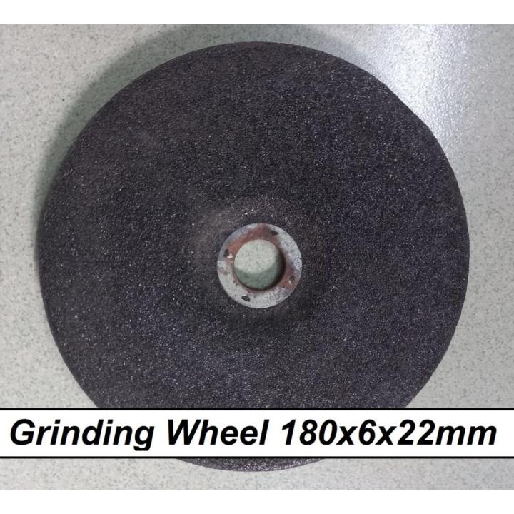 Grinding Wheel 180x6x22mm 7 Inch Metal Emery Milling Circle Grinder ...