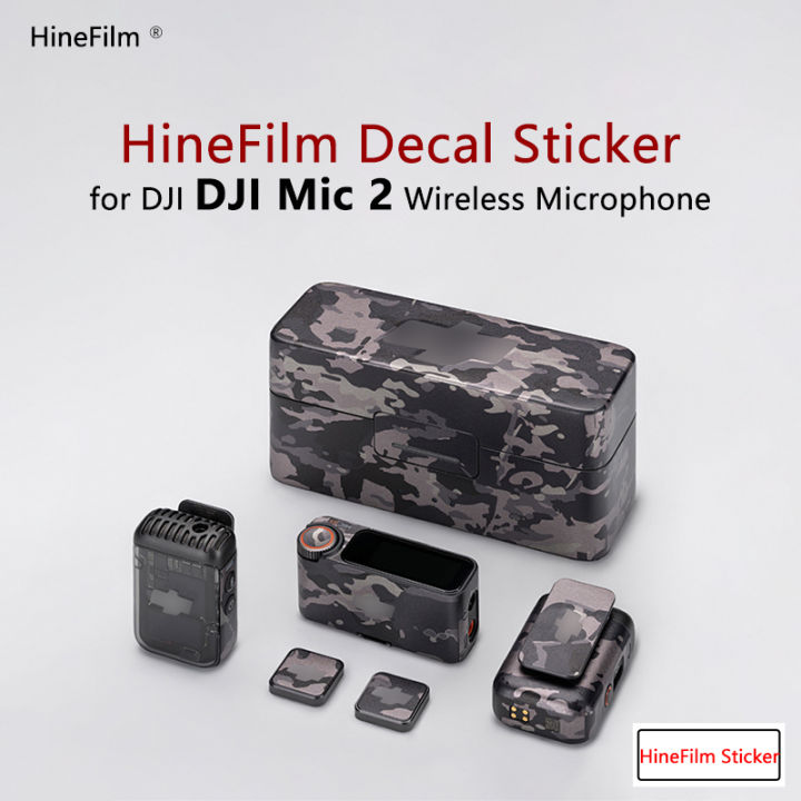 Hinefilm Skin for DJI Mic2 Decal Skin Protective Film for DJI Mic 2 ...