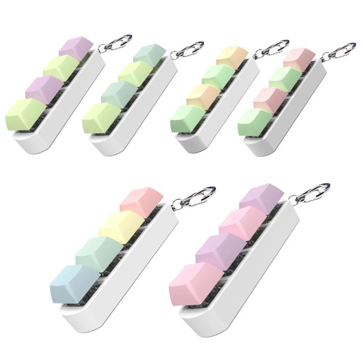 Keyboard Key Caps Toy Party Stress Relief Fidget Button Keycap Fidget ...
