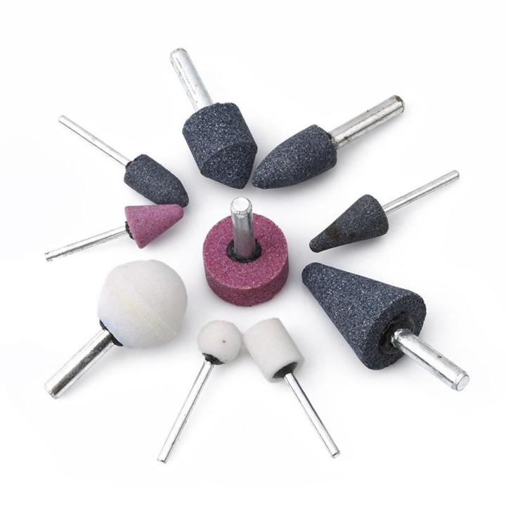 Multifunction Rotary Mounted Stone Set 10 Pcs 1/4″ 1/8″ Shank Rotary ...