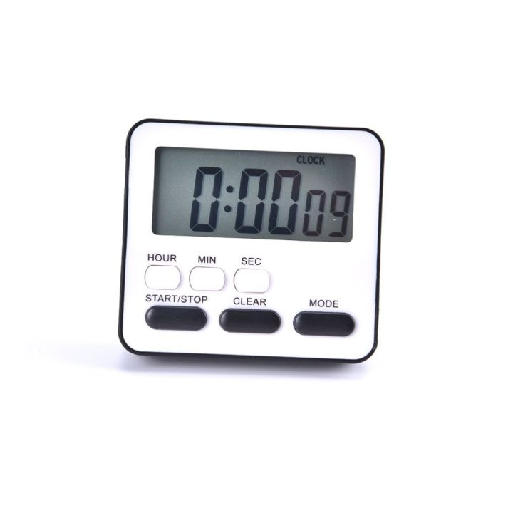 Practical 1Pcs Cooking LCD Digital Display Kitchen Accessory Sleep Alarm Clock Stopwatch Kitchen ...