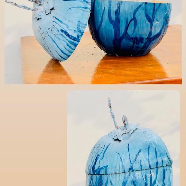 Ink Mini Coconut Ice Bucket with Lid, | Daraz.com.bd