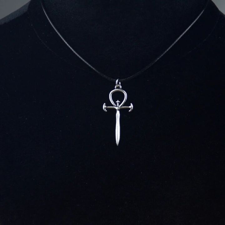 Vampire Ankh Pendant gothic dracula order nosferatu vampyre symbol ...