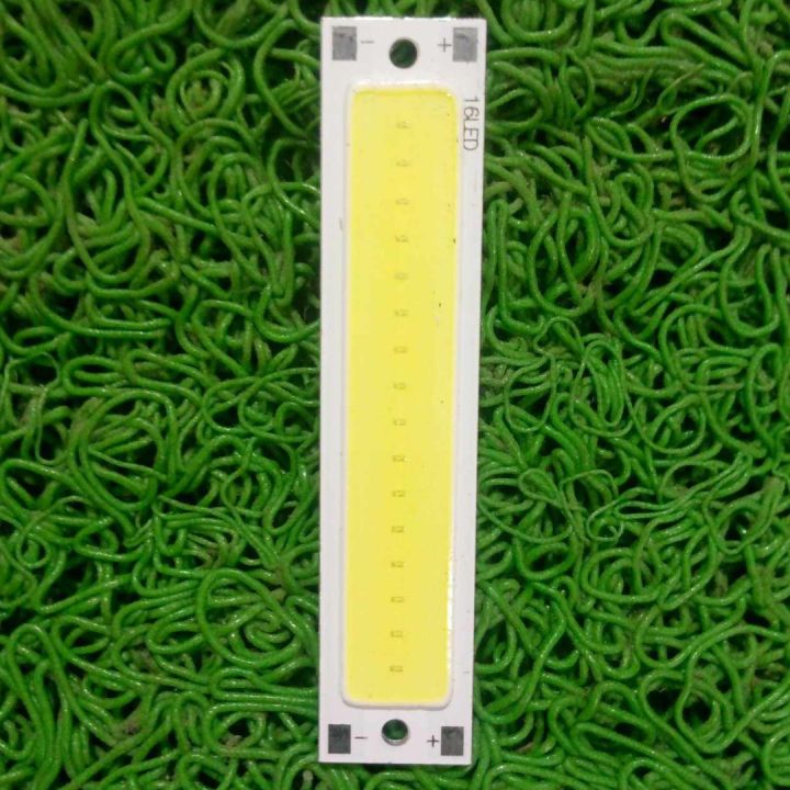 5612 16 LED WHITE Color 5W Mini LED DC 3V 3.7V SMD Strip COB Bead Chip ...