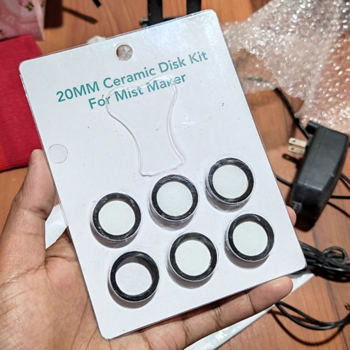 Ultrasonic Atomizer plate ceramic disk atomizing transducer for ...