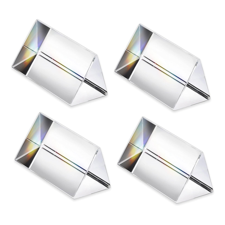 Triangular Prism for Rainbow Lights Crystal Optical Prisms Glass ...