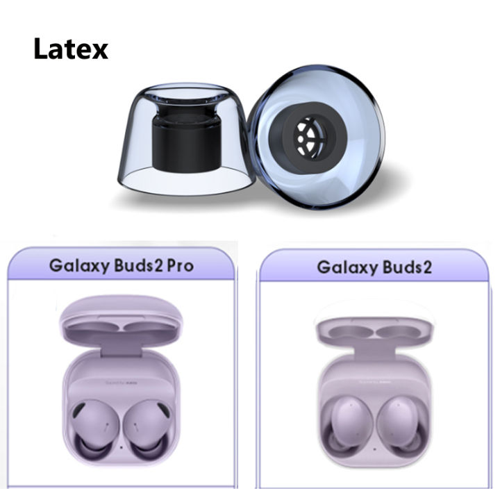 Latex Ear Tips For Galaxy Buds2 Pro Eartips Silicone Tws Earbuds For ...