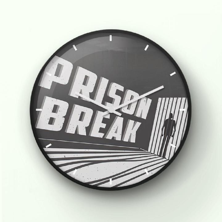 Paperboat Prison Break B&H Wall Clock 10 Inch | Daraz.com.bd