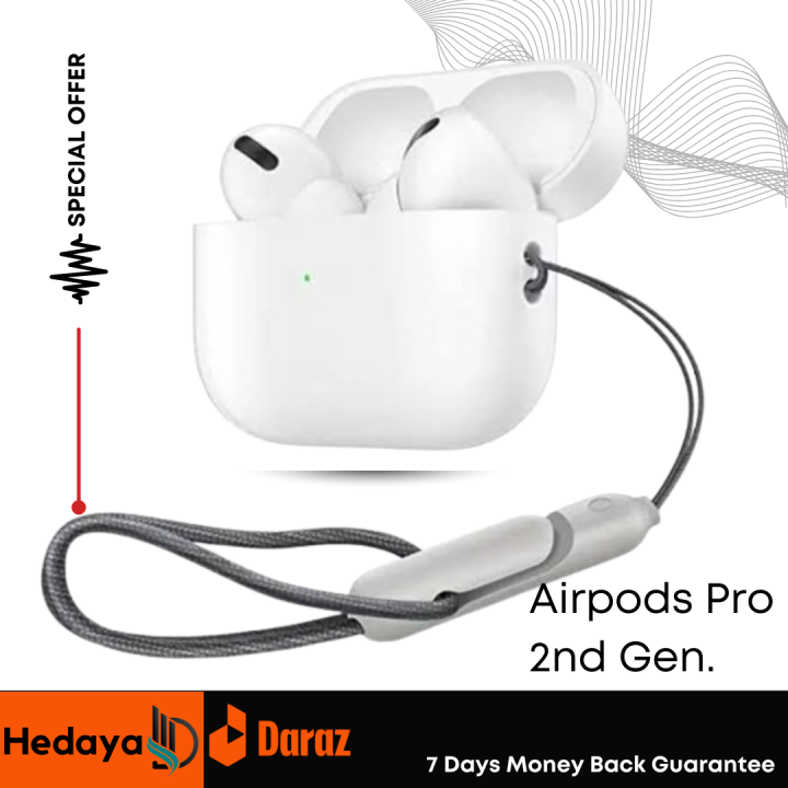 Airpods Pro 2nd Generation Made In Dubai Bluetooth Earbuds - Bluetooth ...