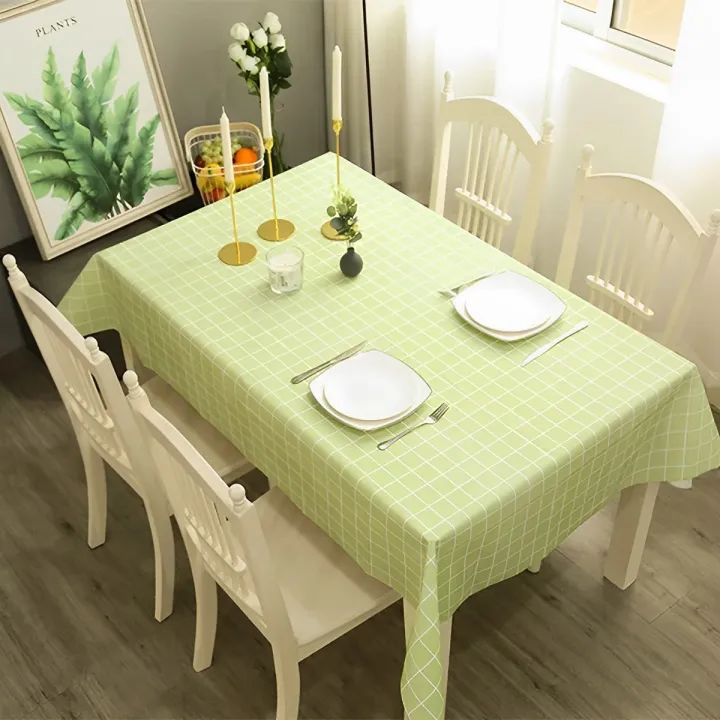 Protect Your Table With The Pvc Waterproof Oil-Proof Colorful Dining ...