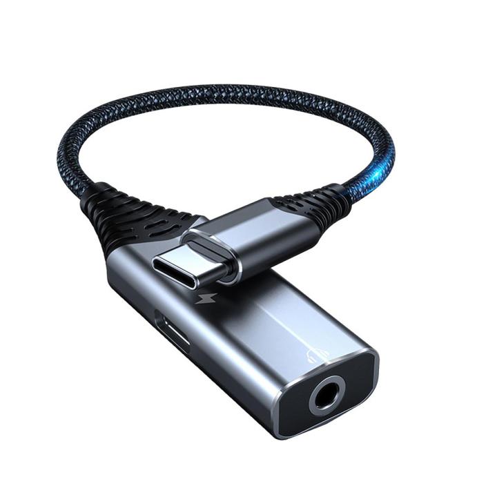 Audio Adapter Lossless Type-C Male to 3.5mm Female adphone Jk Adapter ...