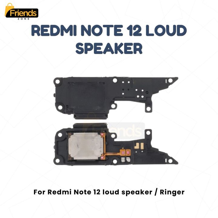 Redmi Note 12 Ringer Buzzer Loudspeaker Replacement Part | Daraz.com.bd
