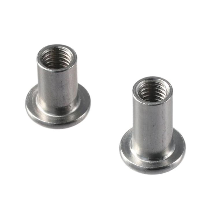 10pcs Screw Nut Combination 304 Stainless Steel Hex Socket Silver Lock ...