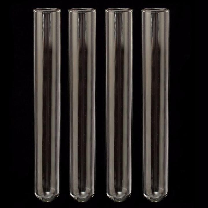 New 4 Pcs 150mm Pyrex Glass Blowing Tubes 6-Inch Long 1mm Thick Wall ...