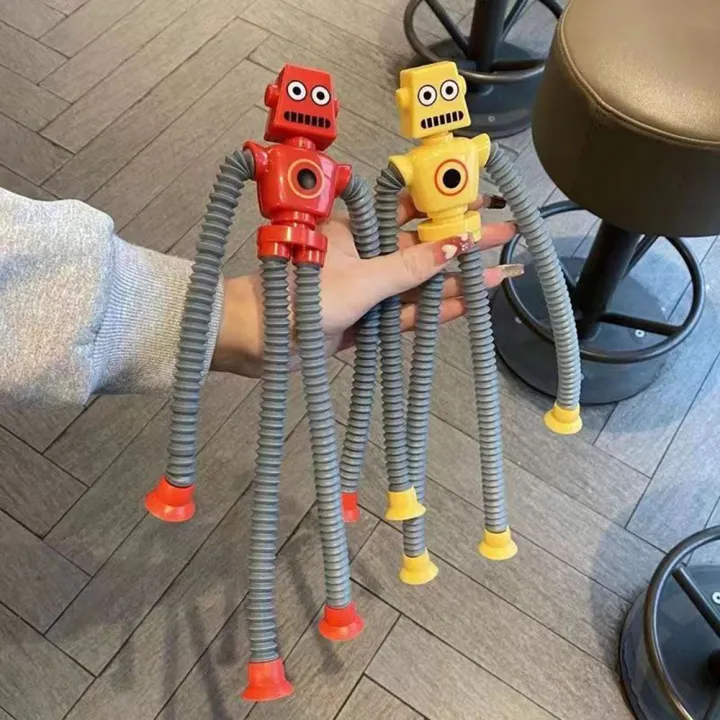 1pc Random Color Creative Transformable Robot Toy Pressure Relief ...