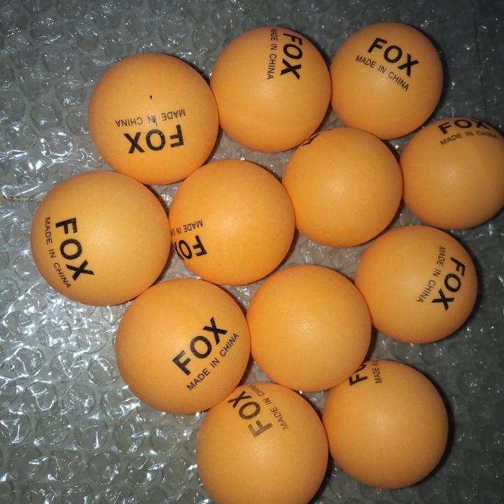 Table Tennis Ball - Fox - 12 Pcs | Daraz.com.bd