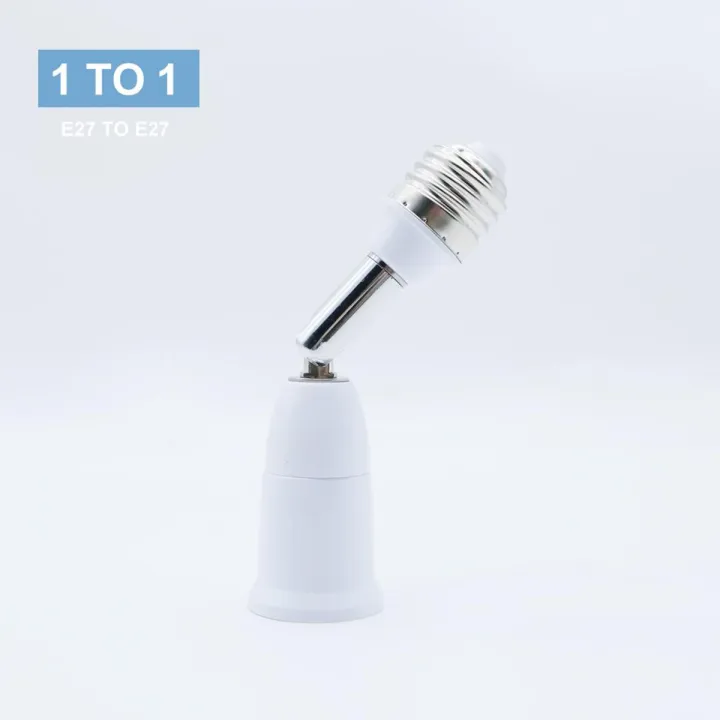 【VisioN Shop】2/3/4/5 in Socket Splitter E27 To E27 Lamp Base Adapter ...