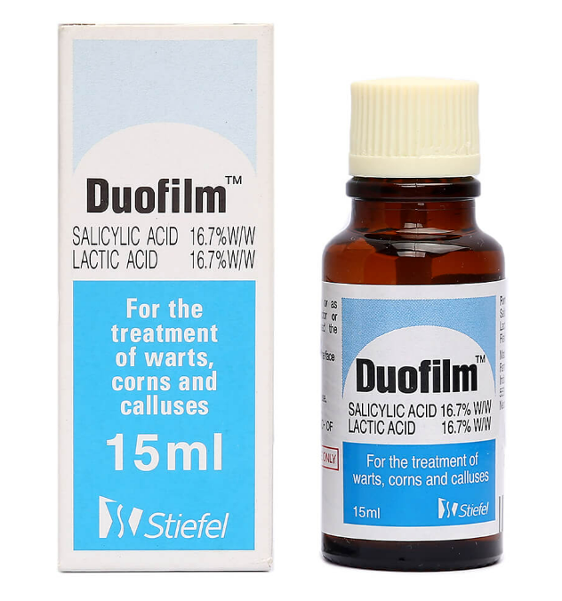 Duofilm Salicylic Acid and Lactic Acid Solution 15ml | Daraz.com.bd