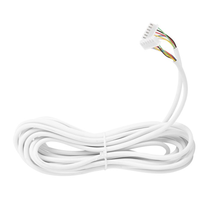 6-Core 5m Cable Round Flexible Copper for Video Door Phone Doorbell ...