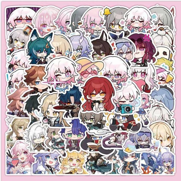 【Hot demand】 65Pcs Game Honkai: Star Rail Graffiti Stickers Cool DIY ...