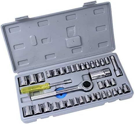 40 pcs socket set, Screwdriver and Socket Set, 40 Pcs Combination ...