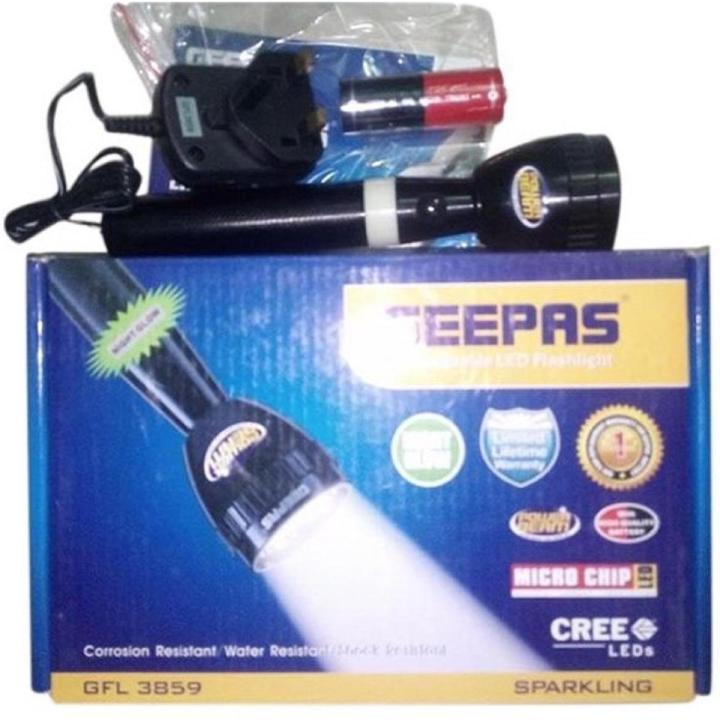 Geepas 3 Battery Dubai Torch Light | Daraz.com.bd