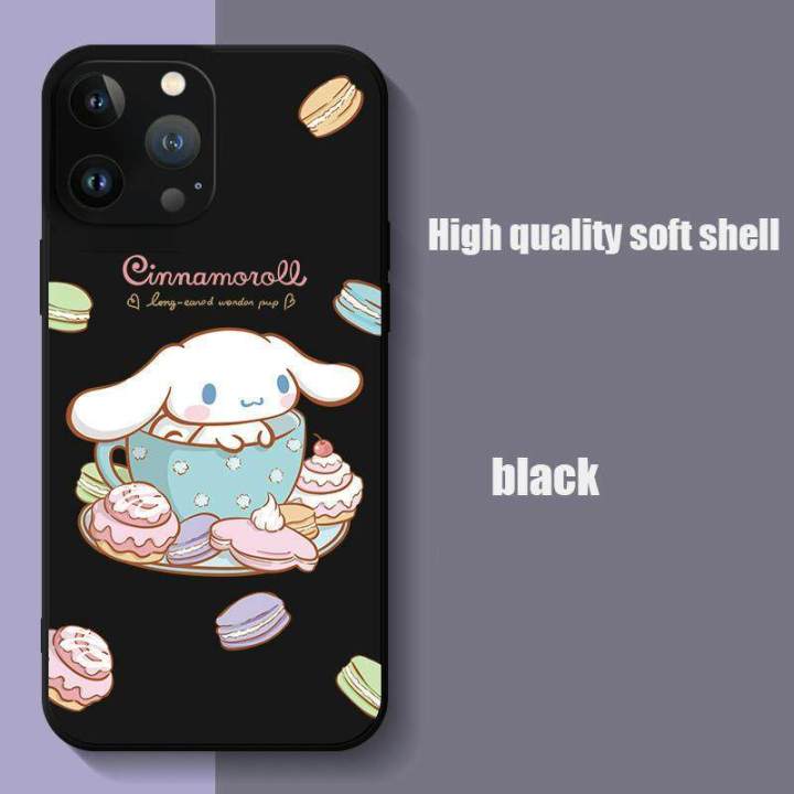 For iPhone 13 Pro Max Back Cover Case Cartoon Jade Gui Dog Fashion ...