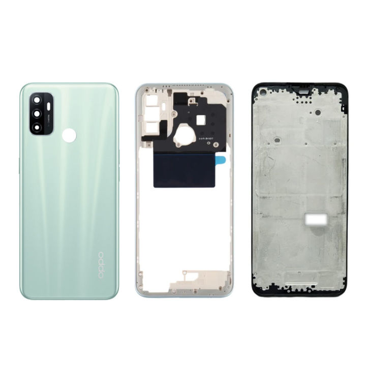 Oppo A53 Full Body Housing LCD Frame, Middle Frame and Back Panel ...