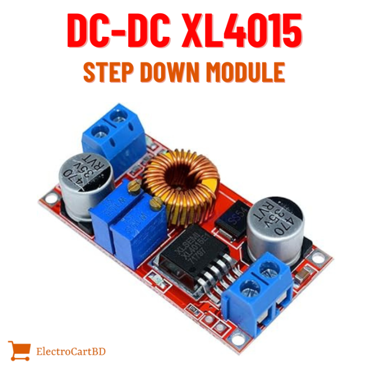 XL4015 Buck Converter 5A DC To DC CC CV Lithium Battery Step down ...