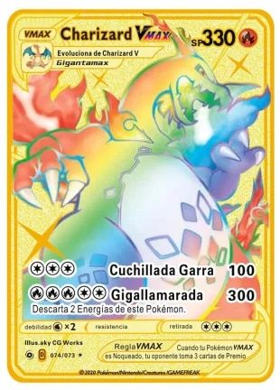 【3C VictoryEagle】Spanish and English Metal Pokemon Letters Charizard ...