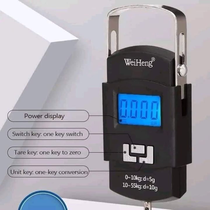 Digital Hanging Weight Scale, Portable Hanging Electronic Hook Scale ...