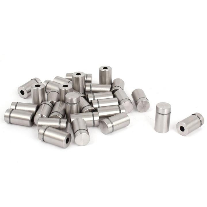 Practical Product 30 Pieces 12 X 22Mm Stainless Steel Spacer Glass ...