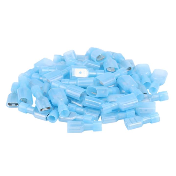 50pcs Female & Male Fully Insulated Wire Terminals Connector Nylon ...
